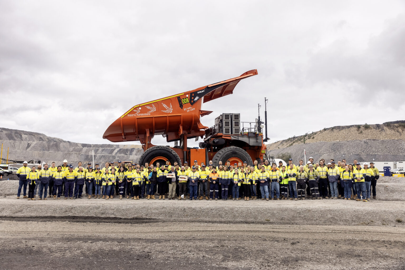 New-look mining equipment showcases Aboriginal culture - Whitehaven Coal