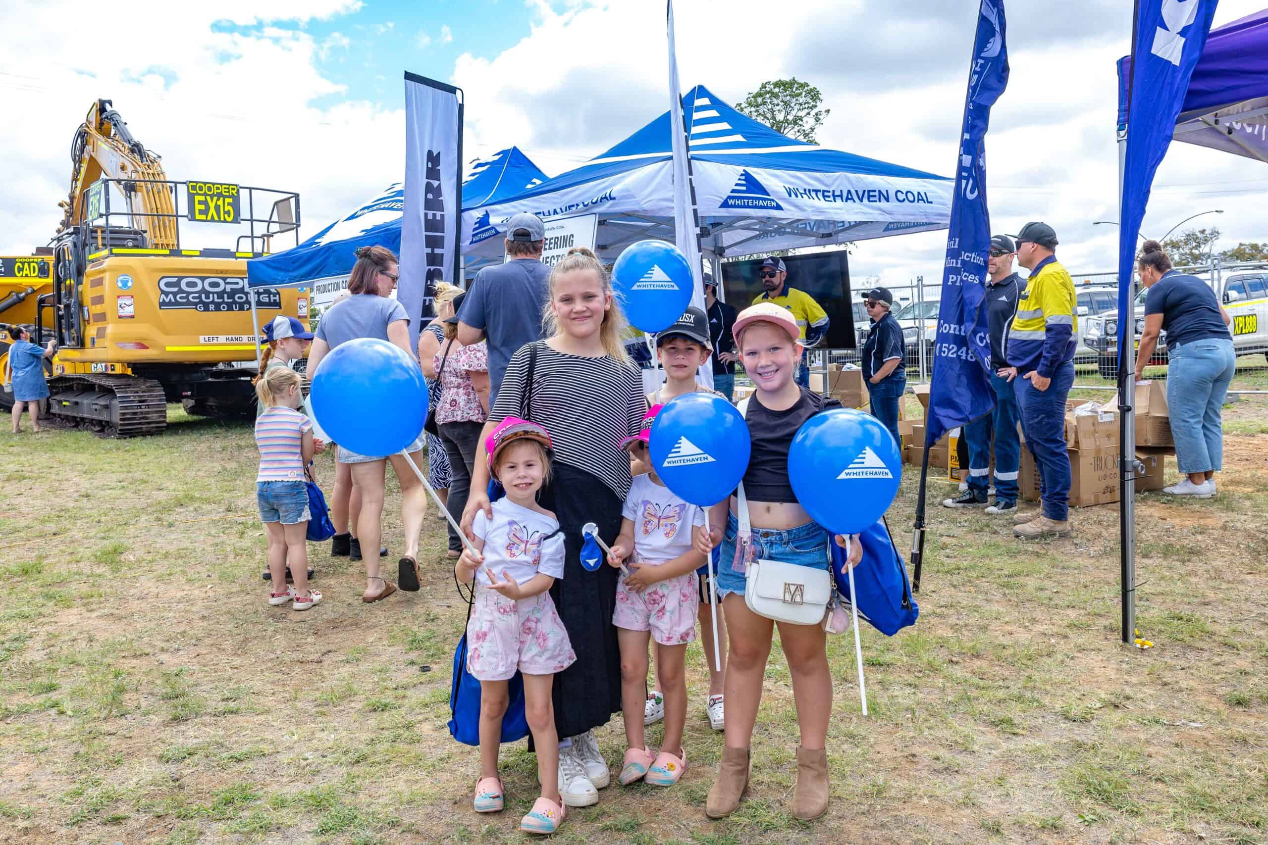 Families turn out for Whitehaven Coal Community Open Day in Blackwater ...