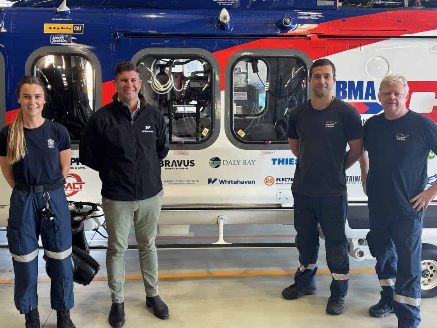 Another lifesaver in the sky - Whitehaven Coal